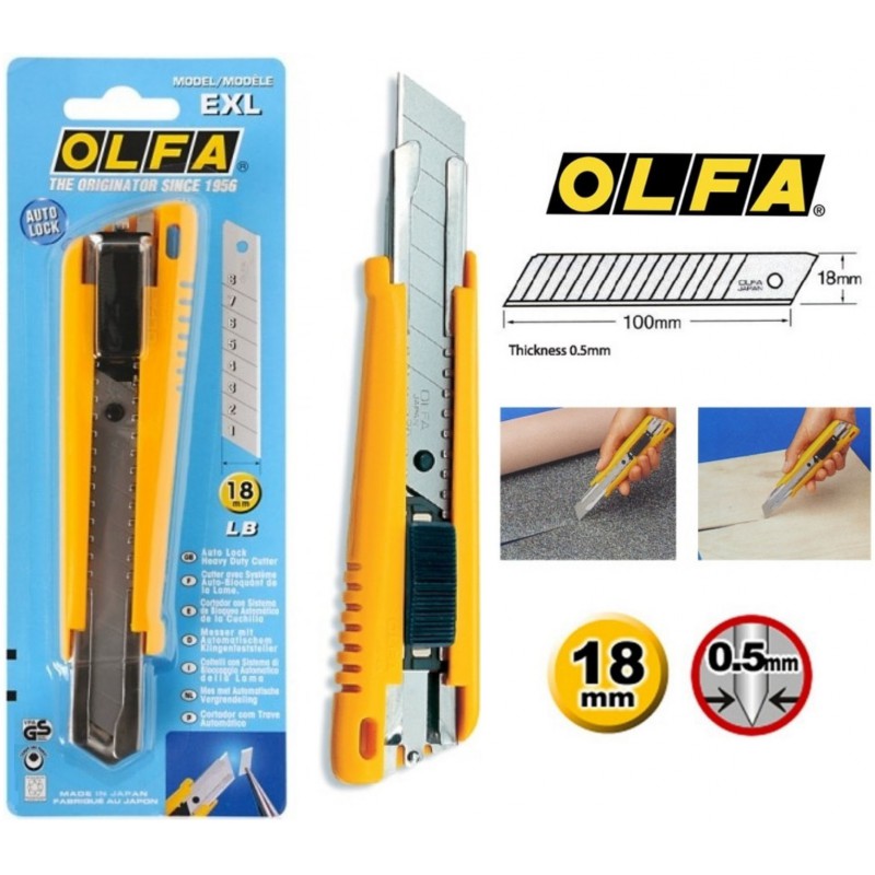 Nazis OLFA 18mm EXL - Adv24